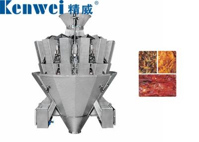 Cina Pesatore capo di 14 Multihead per la pesatura della macchina del pesce dell'acciuga in vendita