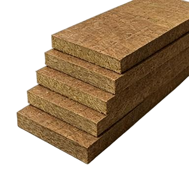 Rock wool installation in partition system