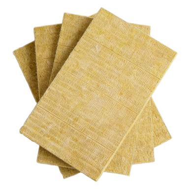 Fireproof Rock Wool Core for Roof Sandwich Panels - Technical diagram and application illustration