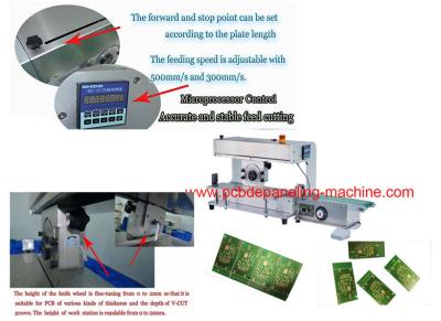 Cina Strumento automatico del PWB Depaneling di V Scroing con il nastro trasportatore regolabile in vendita