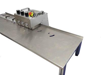 Cina Il LED riveste l'Outlook di pannelli solido del ferro della tagliatrice del bordo del PWB 220V 110V 40W in vendita