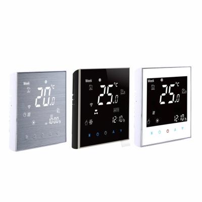 China Home Floor Heating System Intelligent Temperature Controller Weekly Programmable Electric Heating WiFi Thermostat for sale