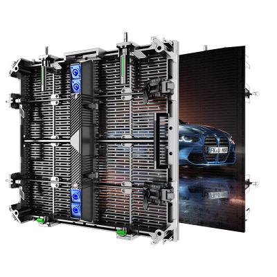 China P3.91-P7.82 Rental Flexible LED Transparent Film Screen / Transparent LED Video Wall for sale
