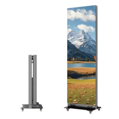 China Foldable LED Poster Display with P1.25 P1.5 P1.8 P2.5mm Pixel Pitch and GOB Process for Indoor Use for sale