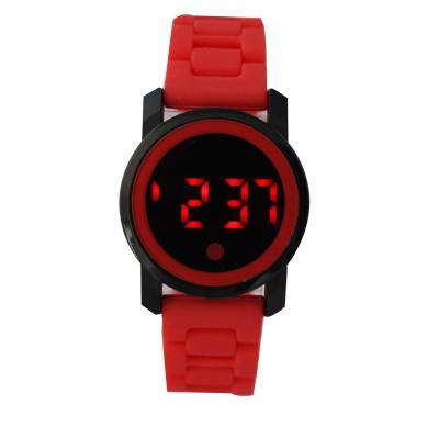Cina Orologi di gomma sottili eleganti su ordinazione del touch screen principali Digital dei bambini in vendita