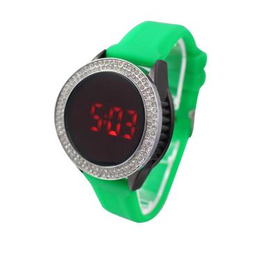 China Van het de Aanrakingsscherm van de sporten Rubberarmband het Silicone Digitaal Geleid Horloge voor Tiener Te koop
