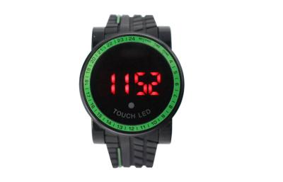 Cina Orologi principali unici di Digital dell'orologio dello schermo attivabile al tatto unisex con le bande di TPU in vendita