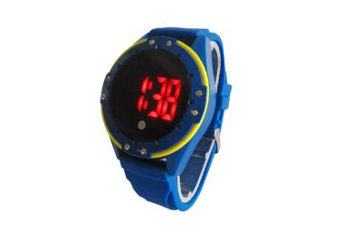 Cina Orologio digitale principale unisex resistente del touch screen blu per gli sport in vendita
