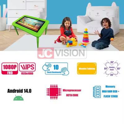 Китай 32-дюймовый сенсорный стол Android с ЖК-экраном 1080p для образования и игр продается