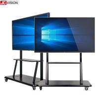 4K bordi interattivi interattivi dello schermo piatto 65inch per l'incontro di affari