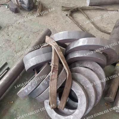 Cina 1.4418 Barre in acciaio inossidabile Profili rotondi quadrati e piatti ASTM DIN GB EN Standard in vendita