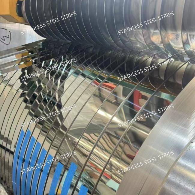 Close-up view of 926 Stainless Steel Strip surface