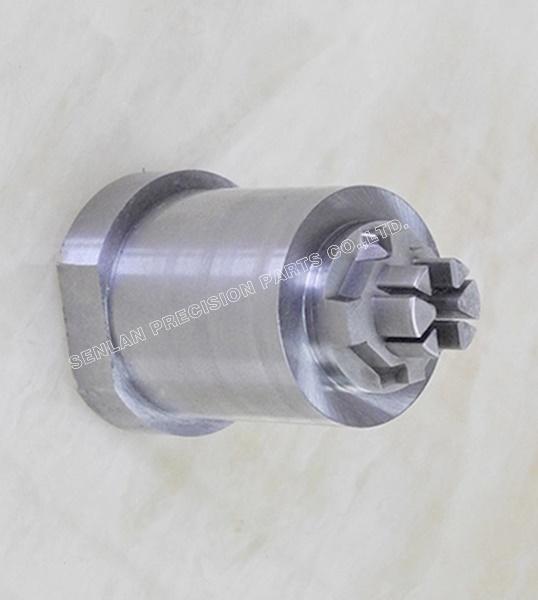 Precision plastic mold core inserts and components manufactured using wire-cut EDM process