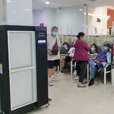 China High Energy Max 60dB Uvc Light Air Purifier Coronavirus With 1.2mm Shell for sale