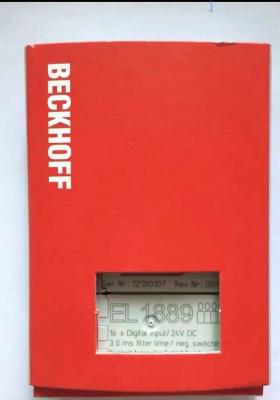 중국 벡호프 EL1889 EtherCAT 터미널, 16채널 디지털 입력, 24V DC, 3ms, 지상 스위치 판매용