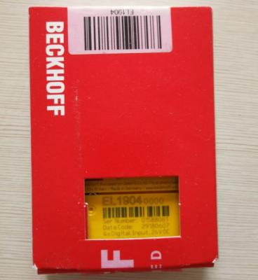 중국 벡호프 EL1904 EtherCAT 터미널, 4채널 디지털 입력, 24V DC, TwinSAFE 판매용