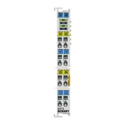 중국 EL4114 베크호프 EtherCAT 터미널 4채널 아날로그 출력 전류 0...20mA 16비트 판매용
