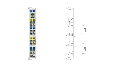 中国 EL4134 Beckhoff EtherCAT 端末 4チャネル アナログ出力 電圧 ±10 V 16 ビット 販売のため
