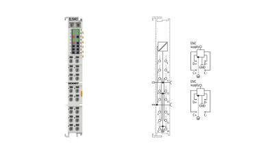 中国 EL5042 Beckhoff EtherCAT 2チャネルエンコーダーインターフェイス,BiSS C 販売のため