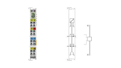 中国 EL5151-0021 Beckhoff EtherCAT ターミナル1チャネルエンコーダーインターフェース,増幅24V DC HTL 100KHz 販売のため