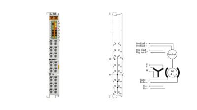 중국 EL7201-0010 베크호프 EtherCAT 터미널, 1채널 모션 인터페이스, 서보모터, 48V DC, 2.8A, OCT 판매용