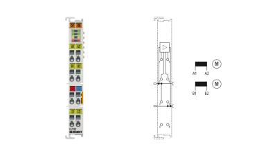 중국 EL7332 Beckhoff EtherCAT 터미널 2채널 모션 인터페이스, DC 모터, 24V DC, 1A 판매용