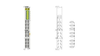 중국 벡호프 EL1819 EtherCAT 터미널, 16채널 디지털 입력, 24V DC, 10μs 판매용