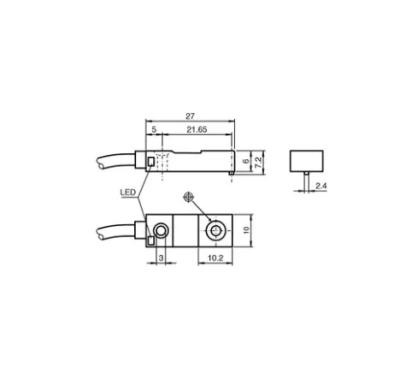 중국 NBN4-F29-E2 인덕티브 근접 센서 29mm M12 10-30V DC IP67 금속 하우징 페퍼 판매용