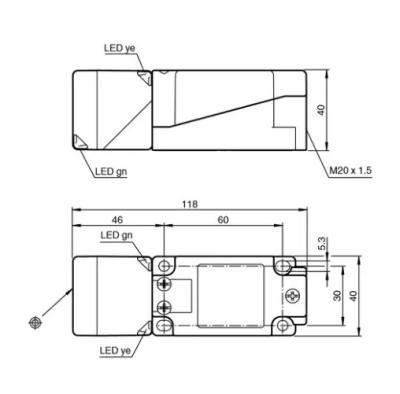 China NBB15-U1-E2-C Sensor Inductivo 15mm, IP69K, M12, IO-Link. Pepperl+Fuchs higiénico en venta