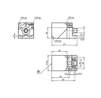China Pepperl+Fuchs NBB20-L2-E2-C-V1 Sensor Inductivo Rango de 20 mm, 2 alambres, DC10-30V, IP67, M30 Casamiento en venta