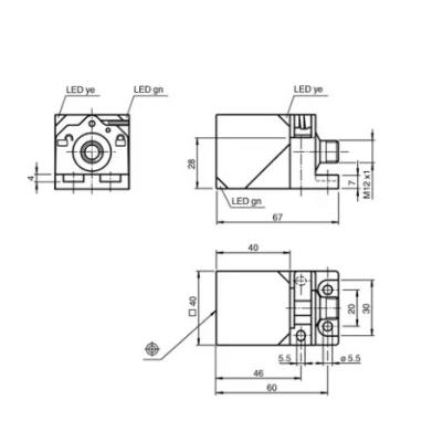 China Pepperl+Fuchs NBB20-L2-A2-V1-3G-3D Inductive Sensor | 20mm, 2-Wire, NO, IP67, M30, 3G/3D Certified for sale