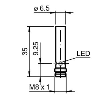 China Pepperl + Fuchs NBB2-6.5M25-E2-V3 Sensor Inductivo. 2 mm de alcance, PNP NO, IP67, M25x1.5 hilo en venta