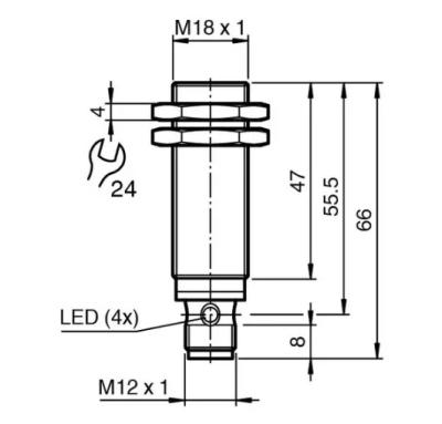 China Se trata de un sensor inductivo de 8 mm PNP NO IP67 M30 10-30VDC en venta