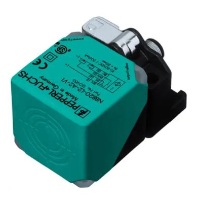 Китай Pepperl+Fuchs NBB20-L2-E0-V1 индуктивный датчик 20 мм диапазон, 10-30В постоянного тока, IP68, M30, PNP NO продается