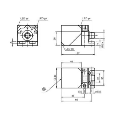 China Pepperl+Fuchs NBB20-L2-E2-V1 Inductive Sensor | 20mm, 10-30V DC, IP68, M30, PNP NO | Extreme Environments for sale
