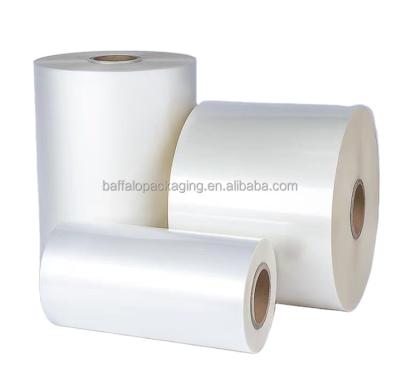 China Matte Thermal Laminating BOPP EVA Pre-coated Film Custom Width Thickness 20 Micron for Flexo and Graphic Printing for sale