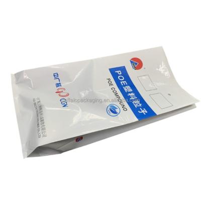 China Chemical Plastic Particle Fertilizer Packaging Bags With Side Gusset Aluminum Foil 25 Kg Moisture-proof Heavy Duty Bag for sale