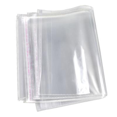 China Width 75cm 100pcs/Pack Extra Large Custom Printing Apparel Door-mat Packaging Self Sealing Bopp Bag Clear Plastic Cellophane Bag for sale