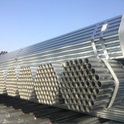Κίνα Q235 Q195 Q215 Round Galvanized Pipe 3 Inch 4 Inch Customized Welding In Construction προς πώληση