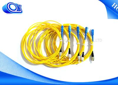 Cina Cavo di toppa a fibra ottica semplice monomodale con i connettori della st FC dello Sc LC in vendita