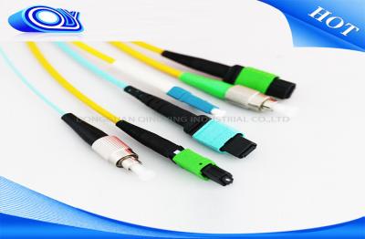 Cina Installazione veloce del connettore dello Sc FC AOC MTP MPO di OM3 OM4 per i cavi estesi del tronco in vendita
