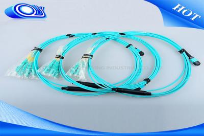 Cina Connettore di IEC MTP MPO per 50/125 di cavo a fibre ottiche misto del PVC OM3 - acqua in vendita