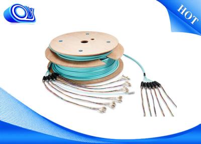 Cina Cavo ottico corazzato, i 6 centri di modo 24 del cavo a fibre ottiche corazzato del filo multi, cavo a fibra ottica all'aperto della toppa in vendita