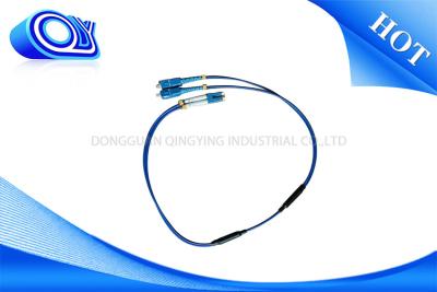 Cina Cavo a fibre ottiche tattico duplex di LC del centro di FTTH TPU 2/cavo a fibra ottica corazzato della toppa in vendita