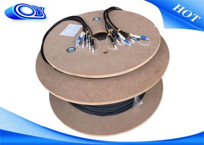 Cina Cavo a fibra ottica all'aperto/corazzato/6 della toppa svuota il cavo a fibre ottiche corazzato in vendita