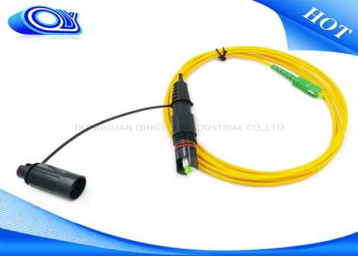 Cina 3.0mm monomodali 2 misurano/Sc del cavo a fibre ottiche/APC impermeabile/cavo di Ethernet a fibra ottica in vendita