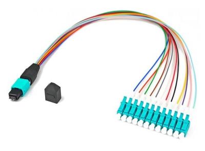Cina Cavo di toppa a fibra ottica di commutazione del modulo del cablaggio della fibra MPO di modo misto e singolo in vendita