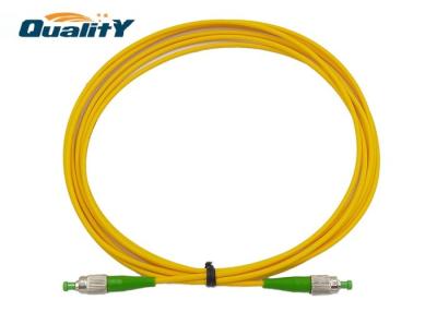 Cina Colore giallo FC APC alla lunghezza a fibra ottica del cavo di toppa di FC APC 1m 2m 3m in vendita