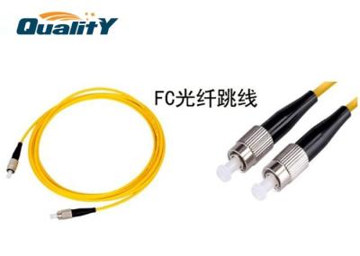Cina Cavo di toppa a fibra ottica semplice del connettore di FC UPC per l'attrezzatura di prova in vendita