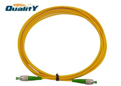 Cina FC APC al cavo di toppa della fibra ottica del connettore di FC APC per il cavo di giallo di FTTH MP in vendita